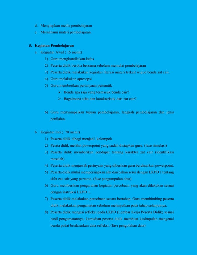 Modul ajar IPAS Kls 4 materi wujud benda dan perubahannya | PDF