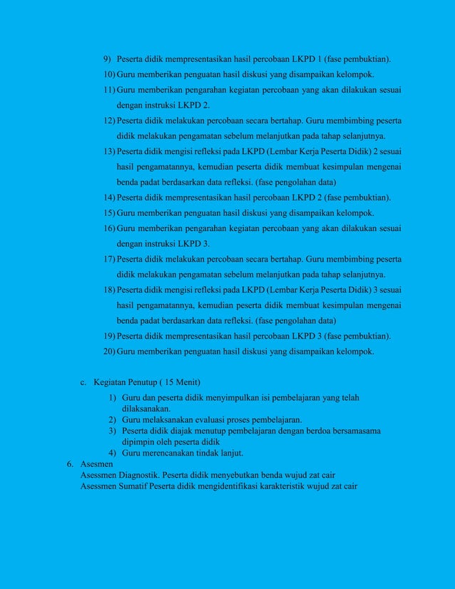 Modul ajar IPAS Kls 4 materi wujud benda dan perubahannya | PDF