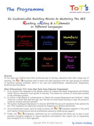 totsedupreneur | PDF | Daycare and Pre-School | Parenting