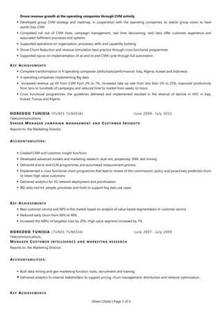 CV Sihem Chaibi 2015 | DOC