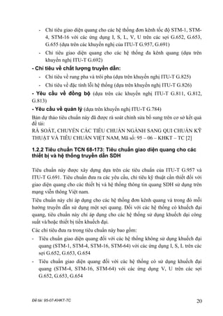 Xây Dựng Tiêu Chuẩn Về Rung Pha Và Trôi Pha (JITTER AND WANDER) Cho Giao Diện Số Theo Phân Cấp ...