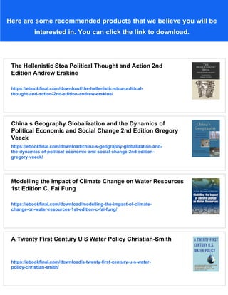 China s Water Warriors Citizen Action and Policy Change 2nd edition ...