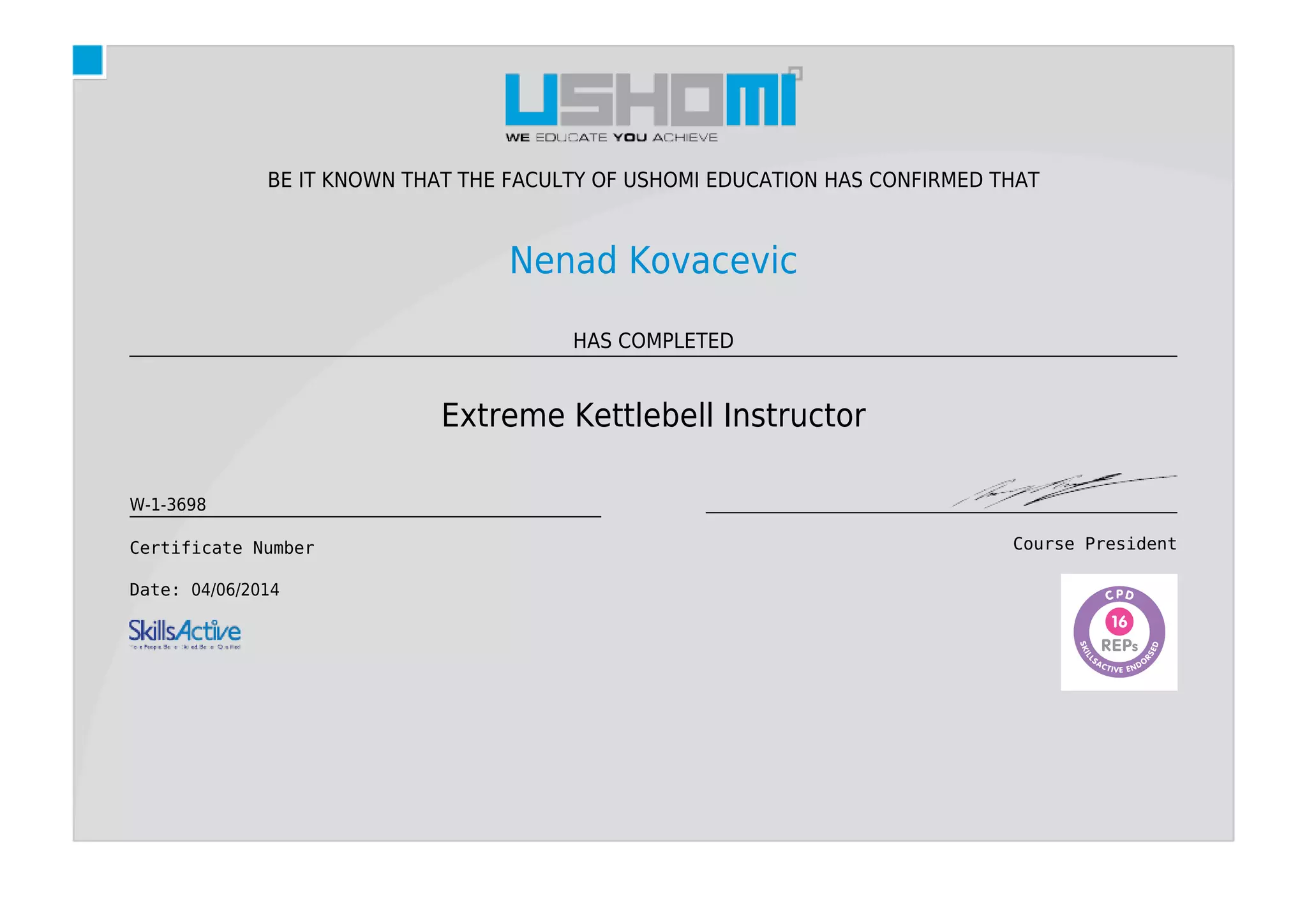 Extreme Kettlebell Instructor | PPT