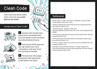 Clean Code: Apa saja Prinsip dan Penerapannya | PPT