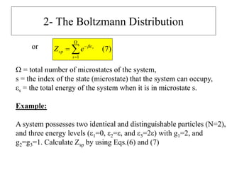 PHYSICS MAXWELL BOLTZMANN STATISTICS SCIENCE.ppt