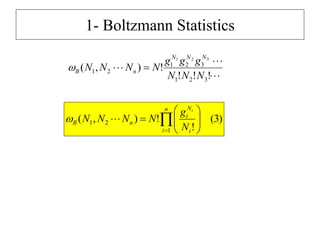 PHYSICS MAXWELL BOLTZMANN STATISTICS SCIENCE.ppt