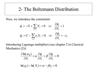 PHYSICS MAXWELL BOLTZMANN STATISTICS SCIENCE.ppt