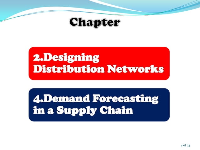 Distribution network desing | PPTX