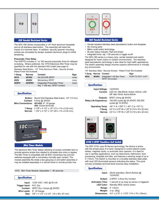 SDC 413NU Data Sheet | PDF