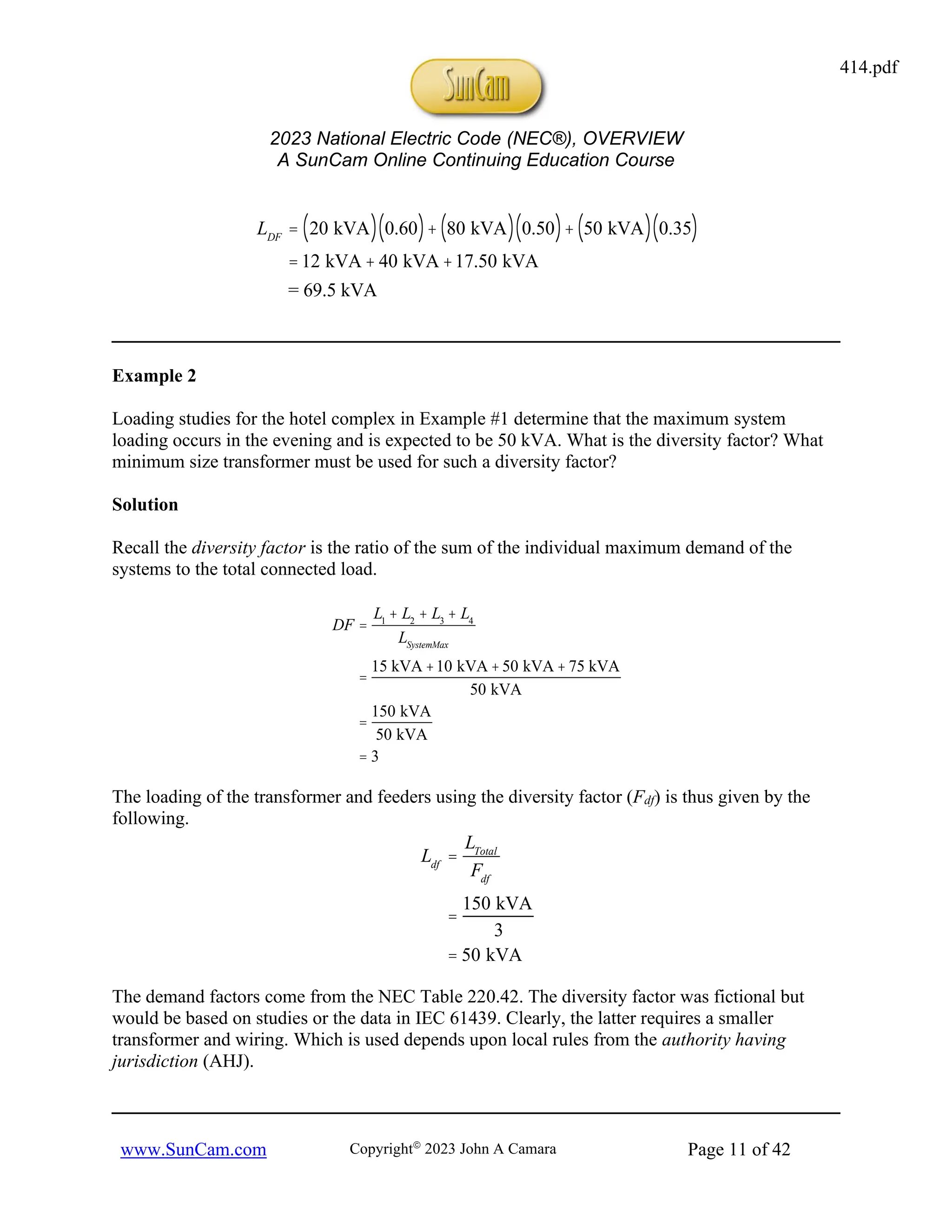 NEC 2023 NATIONAL ELECTRICAL DODE 2023 NEC | PDF