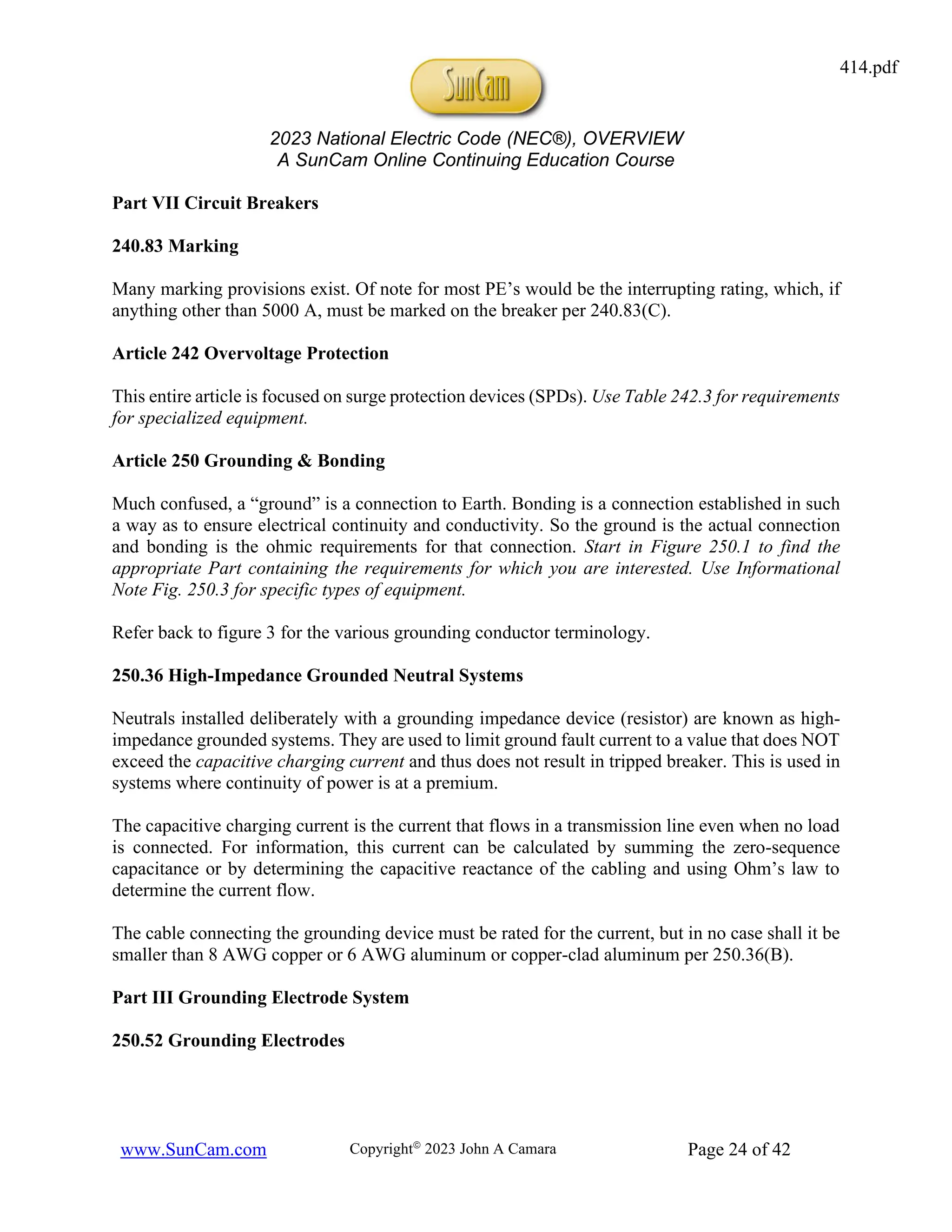 NEC 2023 NATIONAL ELECTRICAL DODE 2023 NEC | PDF
