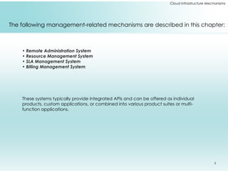 cloud management mechanisms are included in this | PPT
