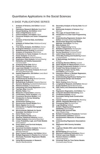 Introduction to Survey Sampling Second Edition Graham Kalton | PDF