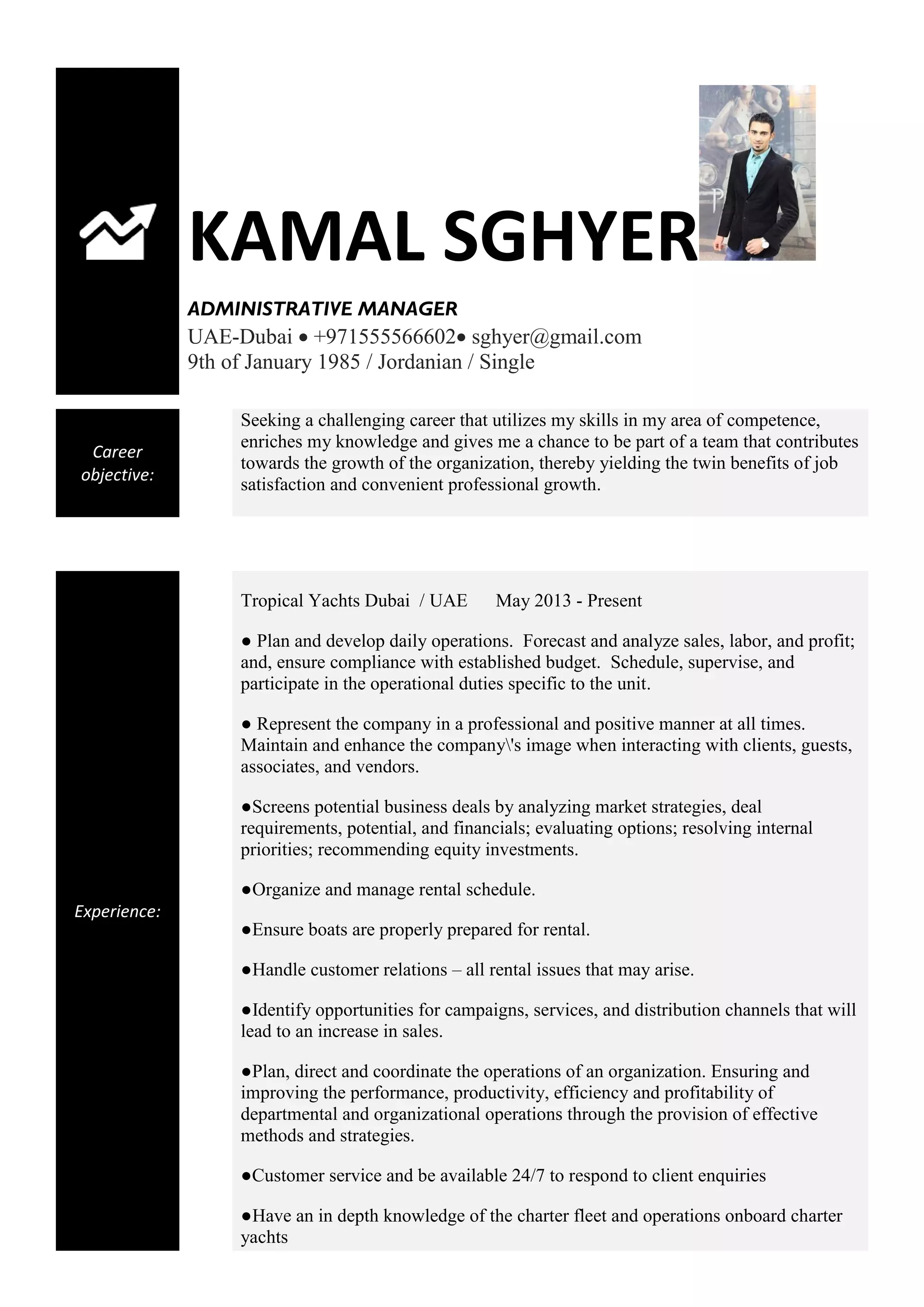 Kamal CV | PDF