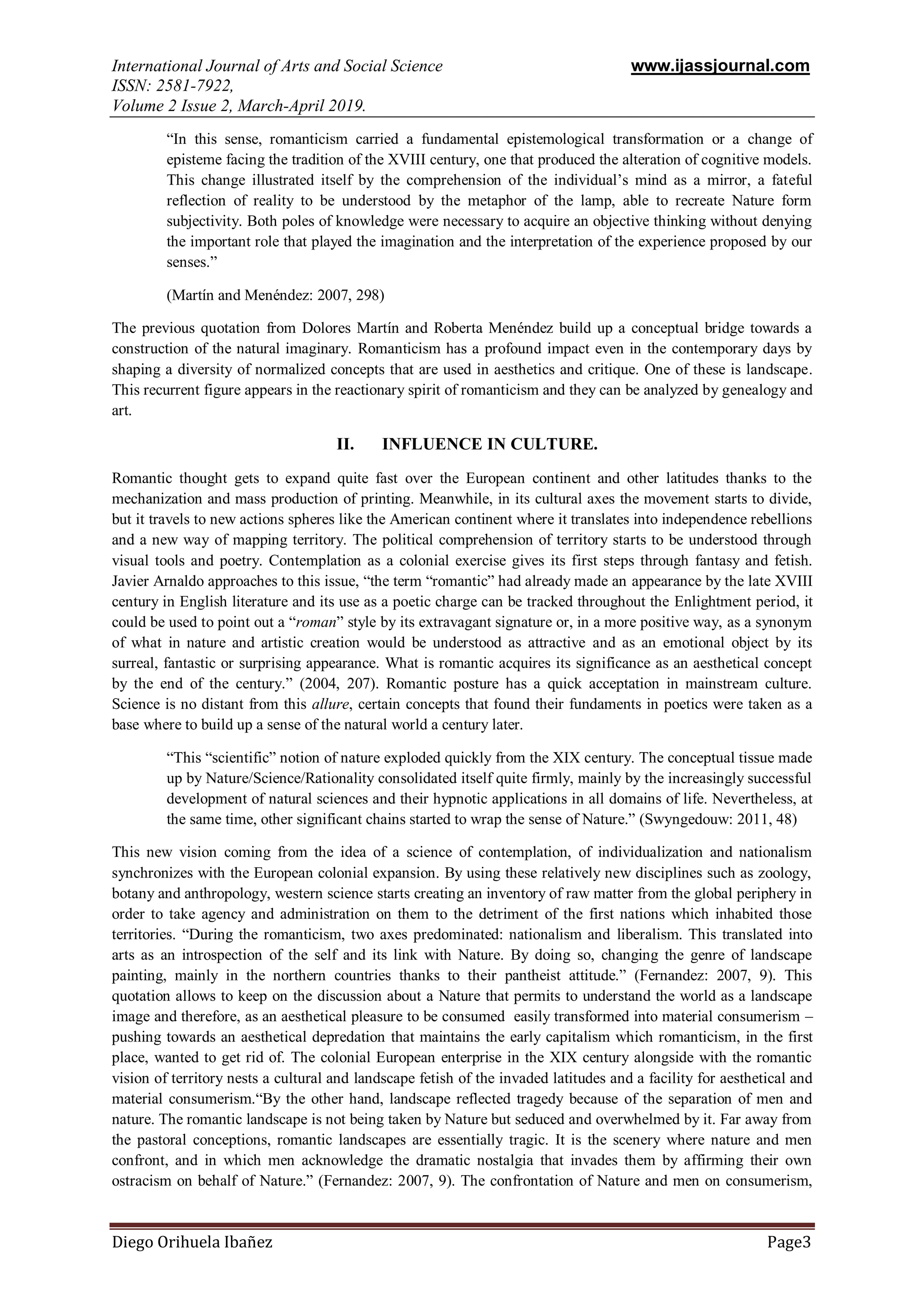 Romanticism and Landscape: an Eco-critical approach to the Natural ...