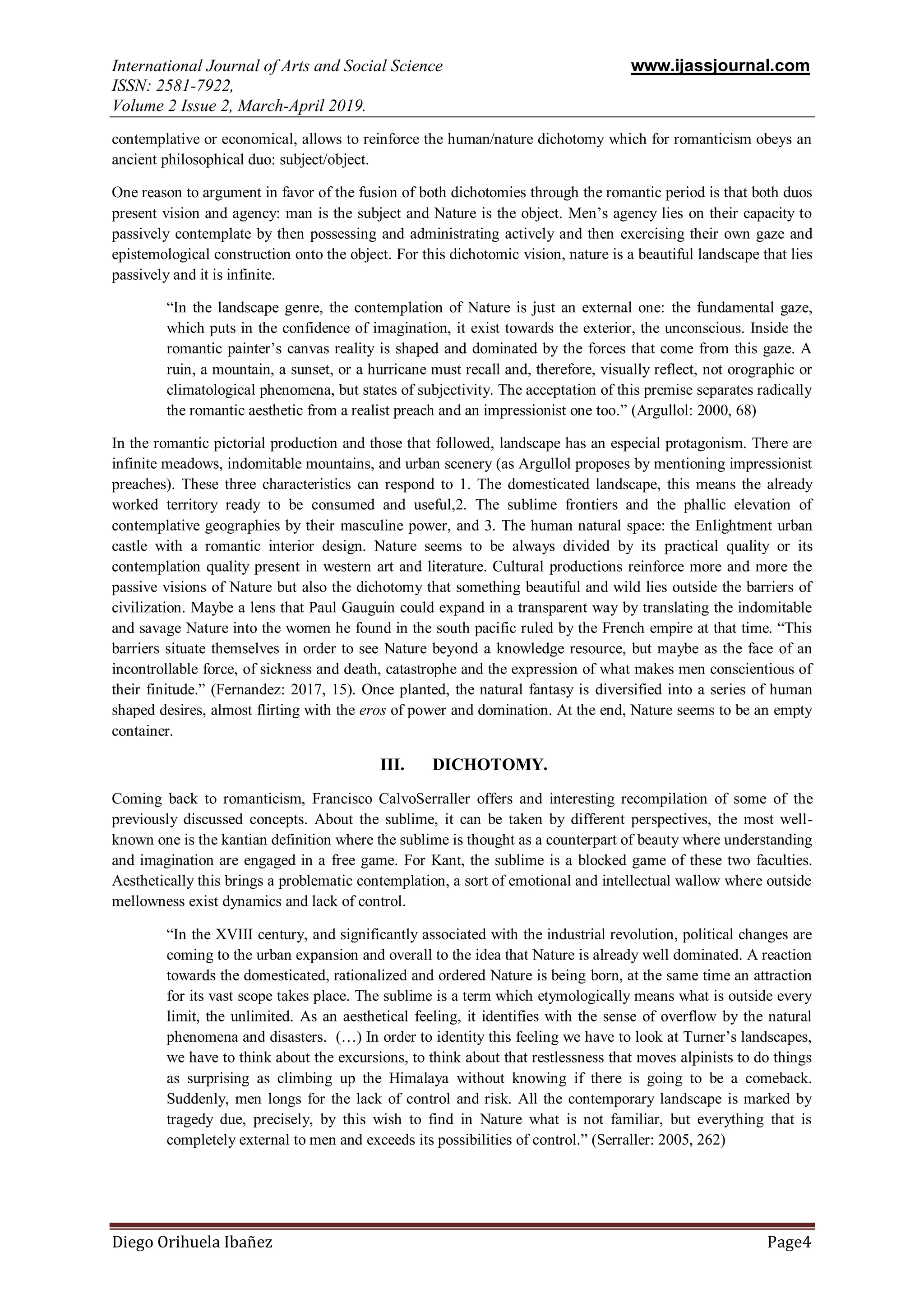 Romanticism and Landscape: an Eco-critical approach to the Natural ...
