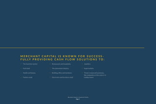 Merchant Capital Brochure | PDF
