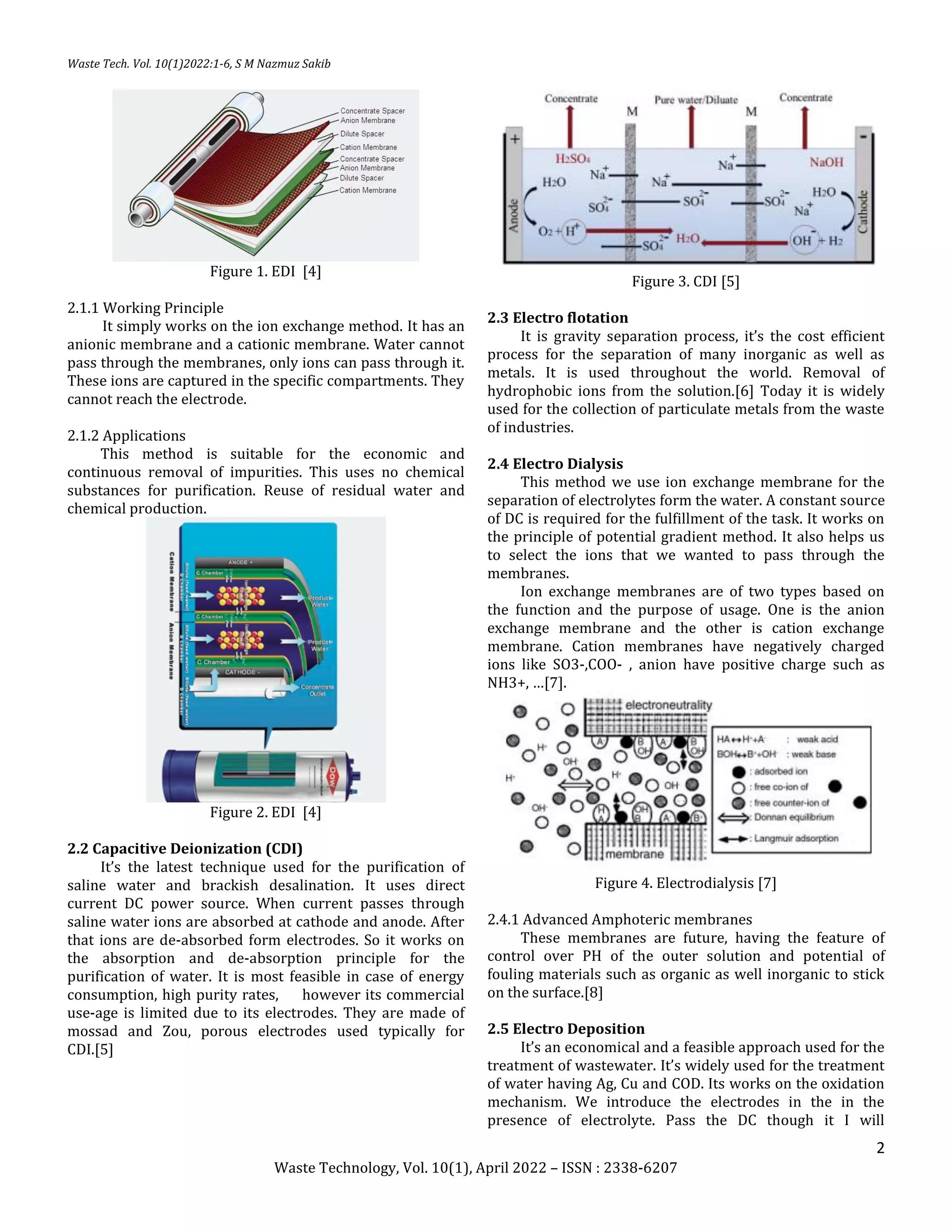 Electrochemical Waste Water Treatment | PDF