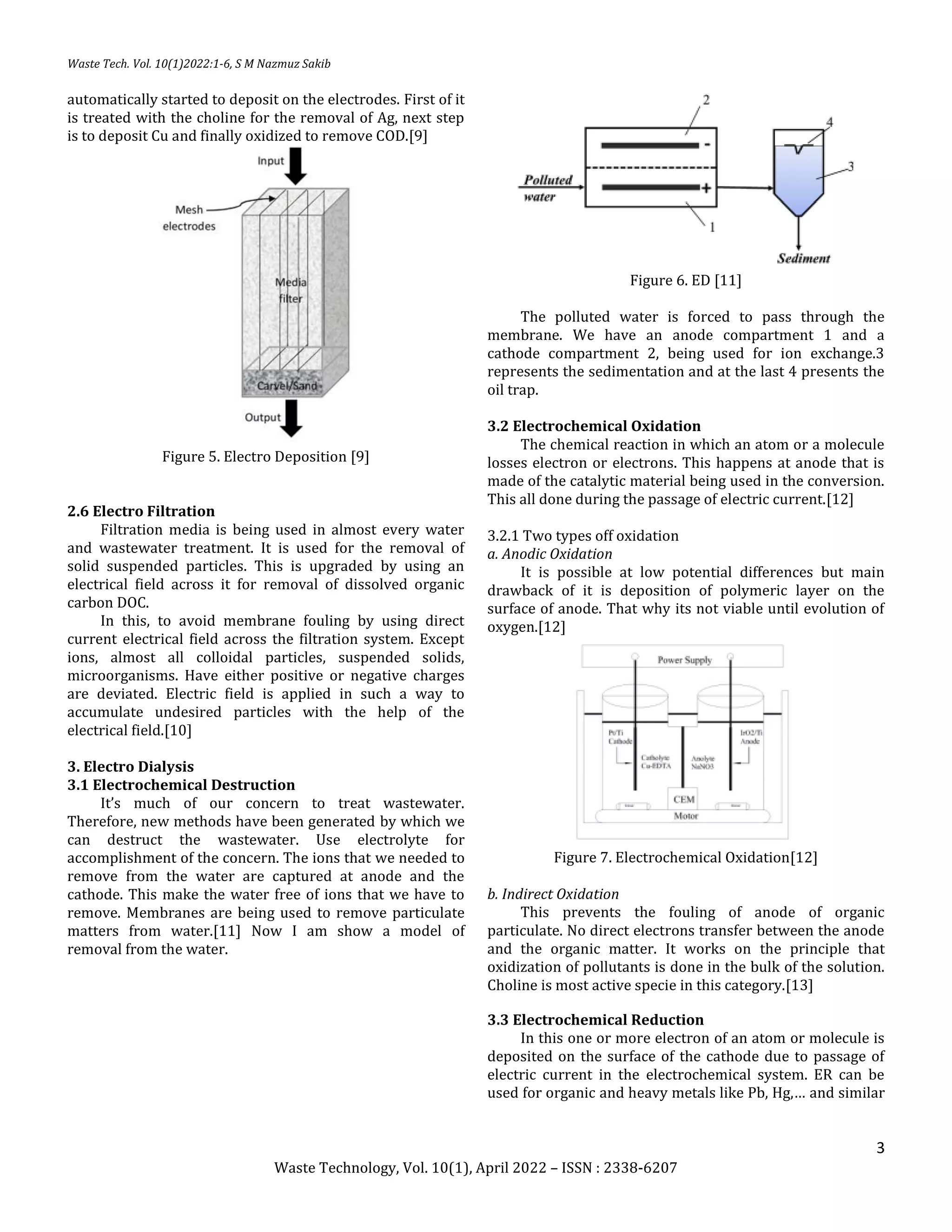 Electrochemical Waste Water Treatment | PDF