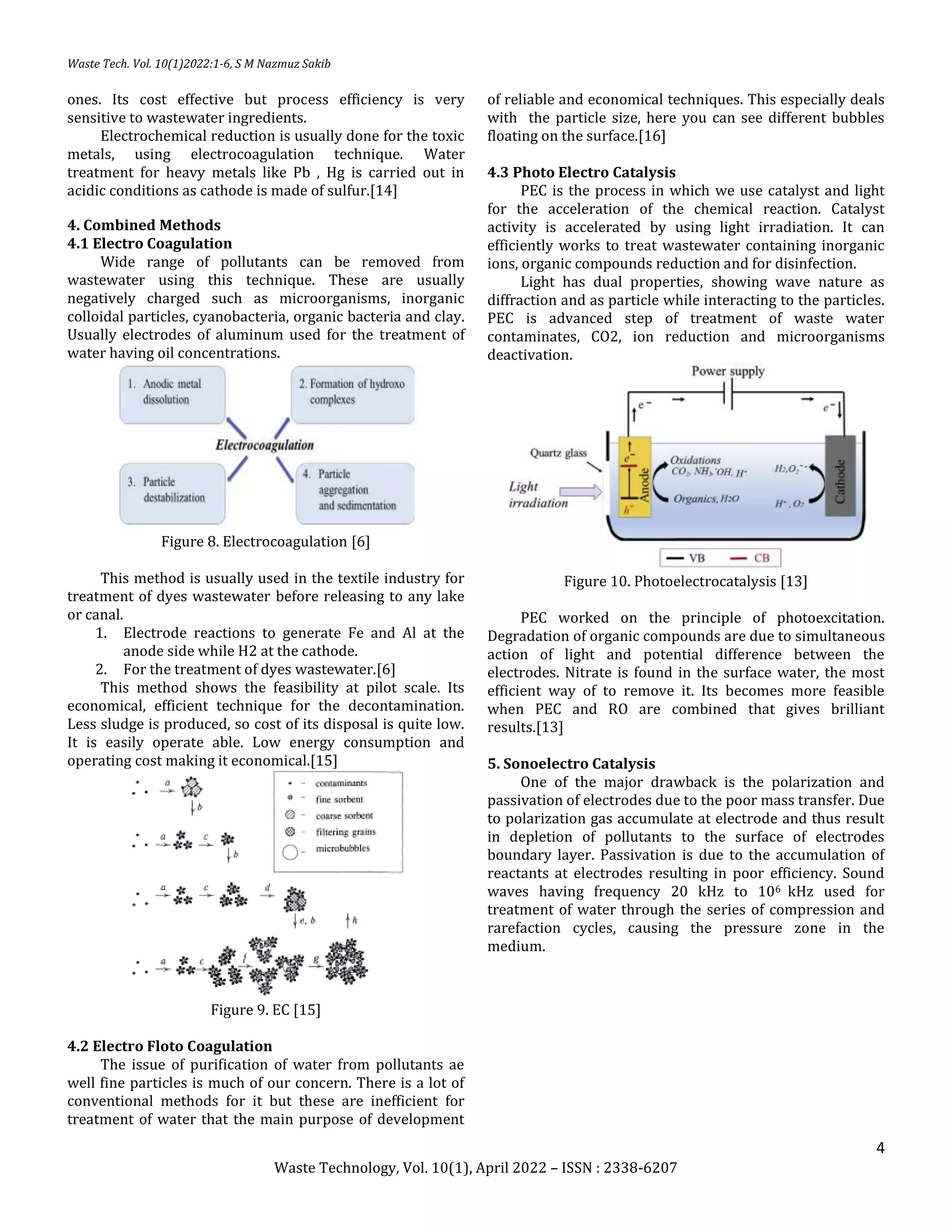 Electrochemical Waste Water Treatment | PDF