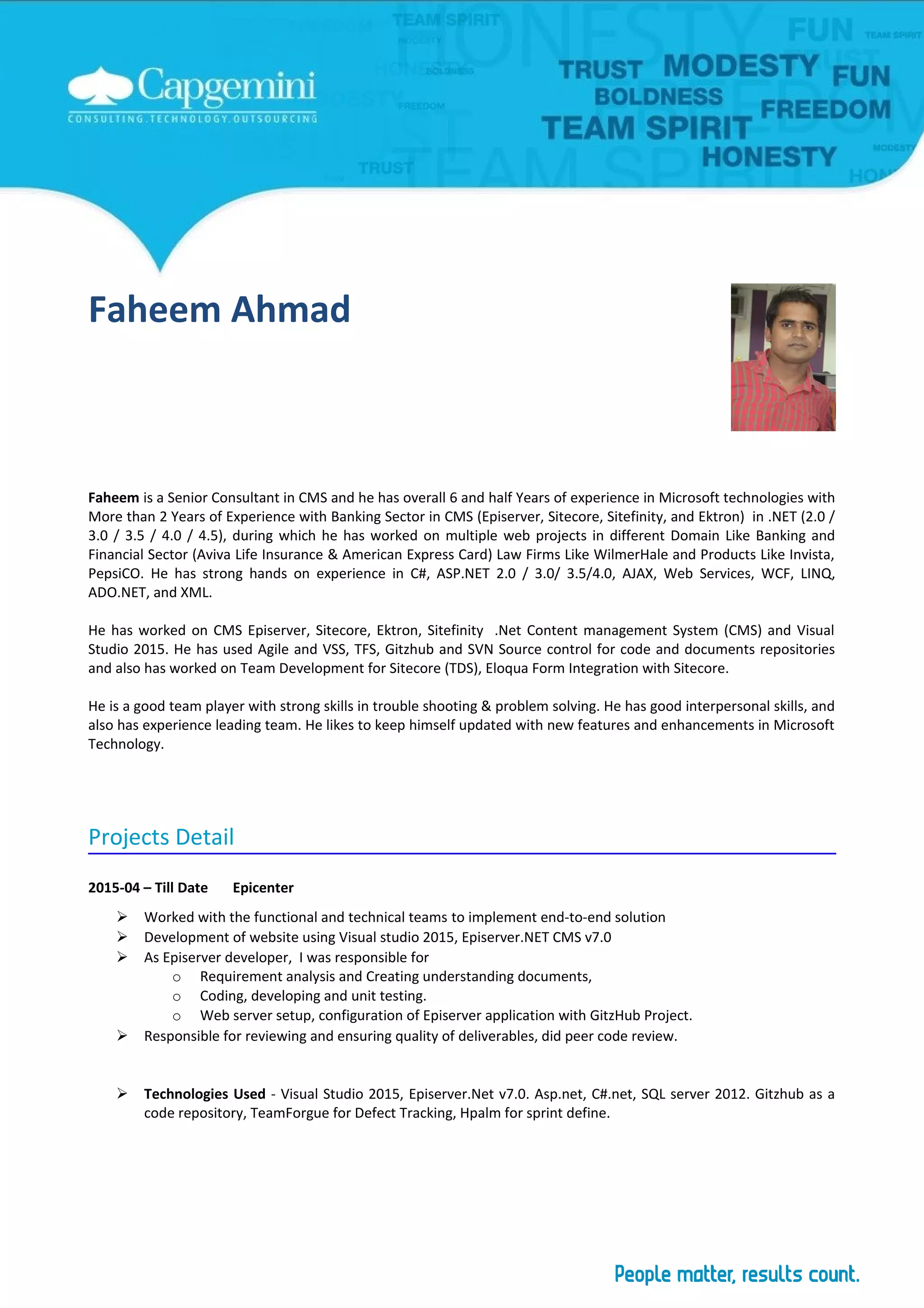 Faheem_Resume_068315 | PDF
