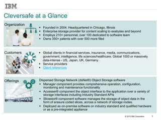 Cleversafe.PPTX