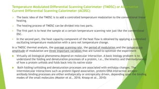 Differential Scanning Calorimeter and Recent Advances | PPTX