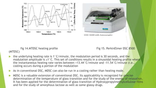 Differential Scanning Calorimeter and Recent Advances | PPTX