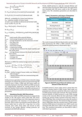 Performance Analysis on Energy Efficient and Scalable Routing Protocols of Wireless Sensor ...