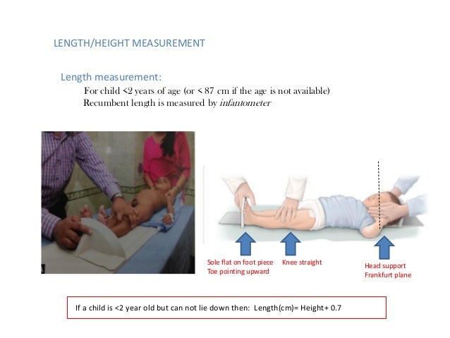 Growth assessment and monitoring