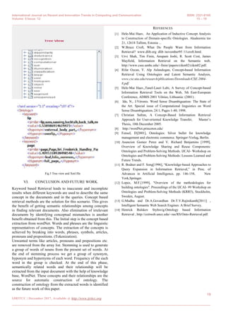 Information Retrieval on Text using Concept Similarity | PDF