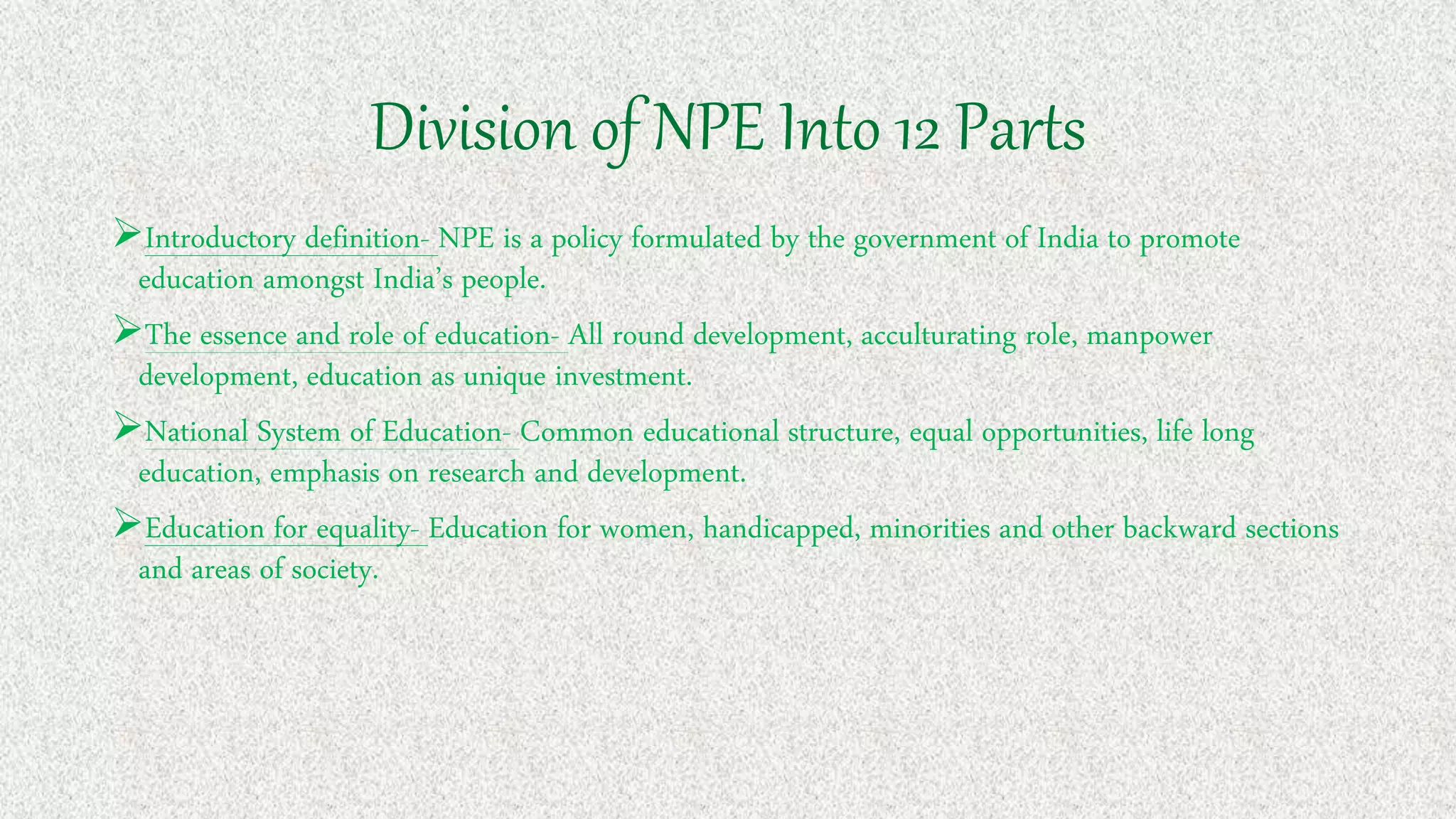 415304601-npe-ppt-pptx.pptx | Education industry | Industries