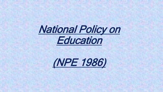 415304601-npe-ppt-pptx.pptx | Education industry | Industries