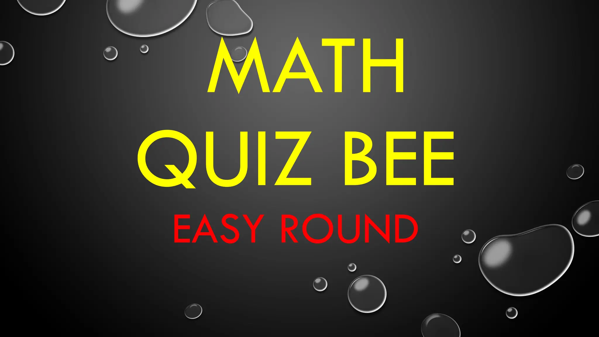 math quiz bee for third grade learners exercise reviewer | PPTX