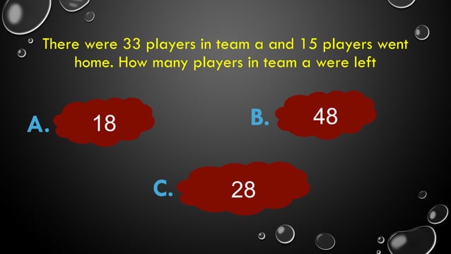 math quiz bee for third grade learners exercise reviewer | PPTX