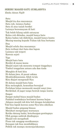 kumpulan-puisi-terbaik | PDF