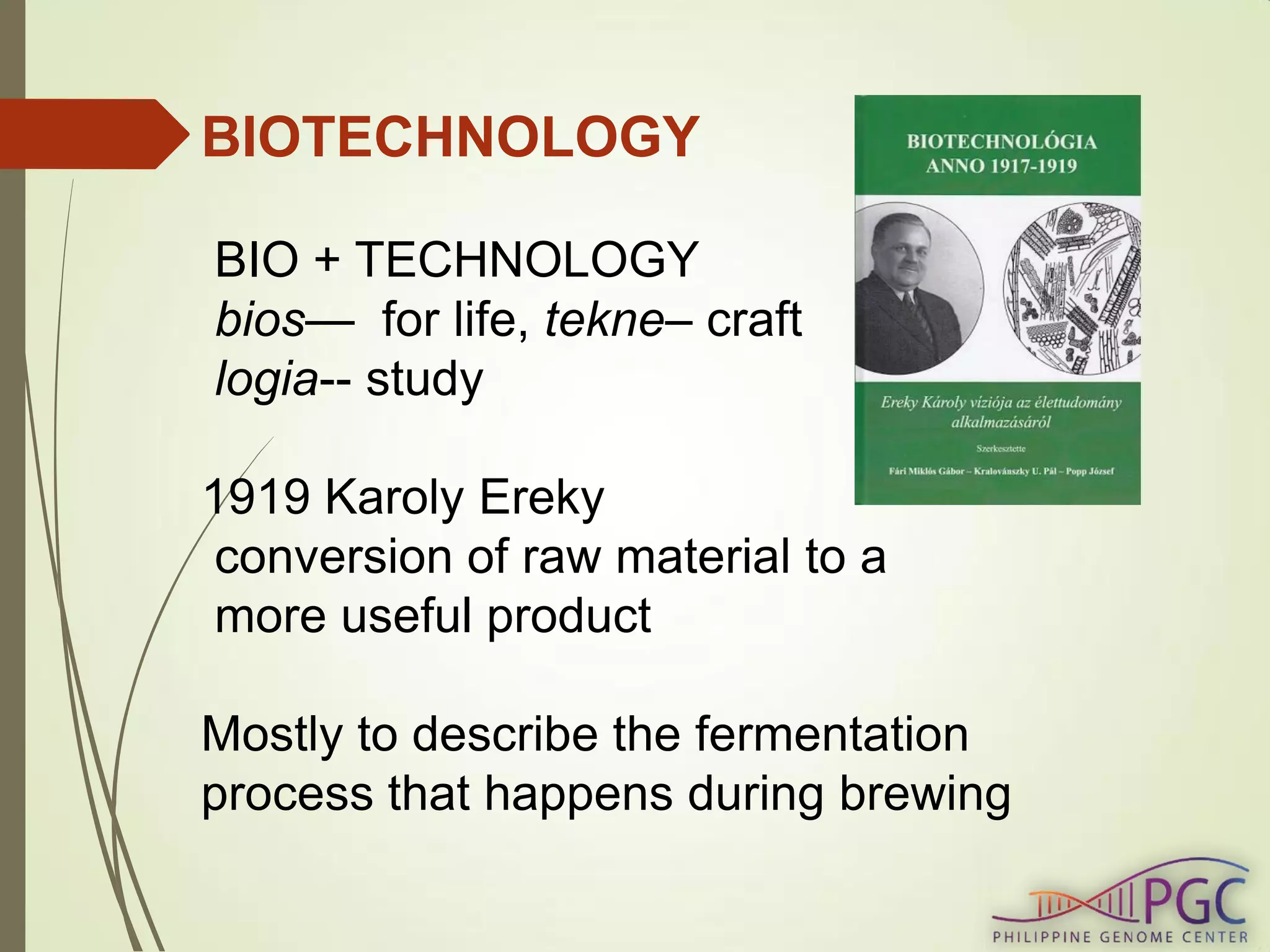 biotechnology a beginner guide to modern agricultural techniques | PPT