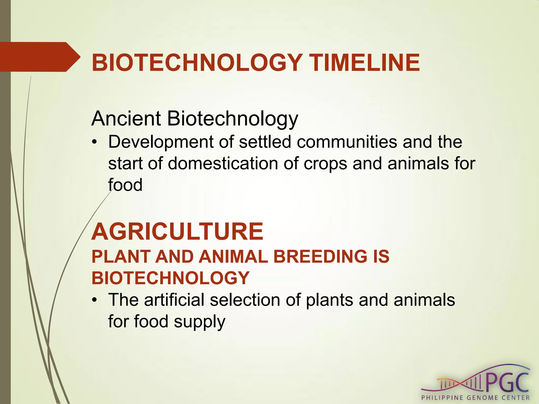 biotechnology a beginner guide to modern agricultural techniques | PPT
