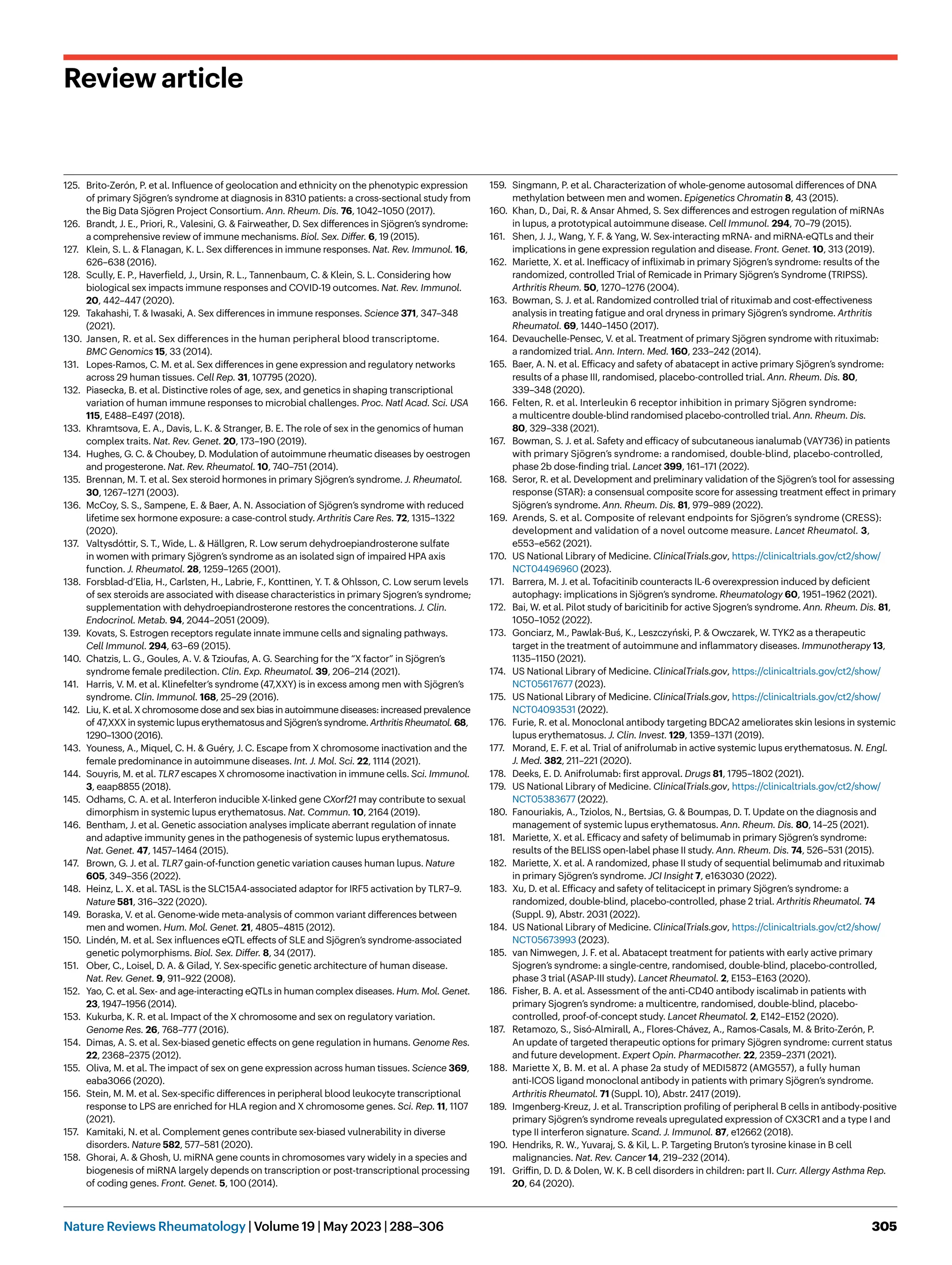 Genetics and epigenetics of primary sjogren syndrome | PDF