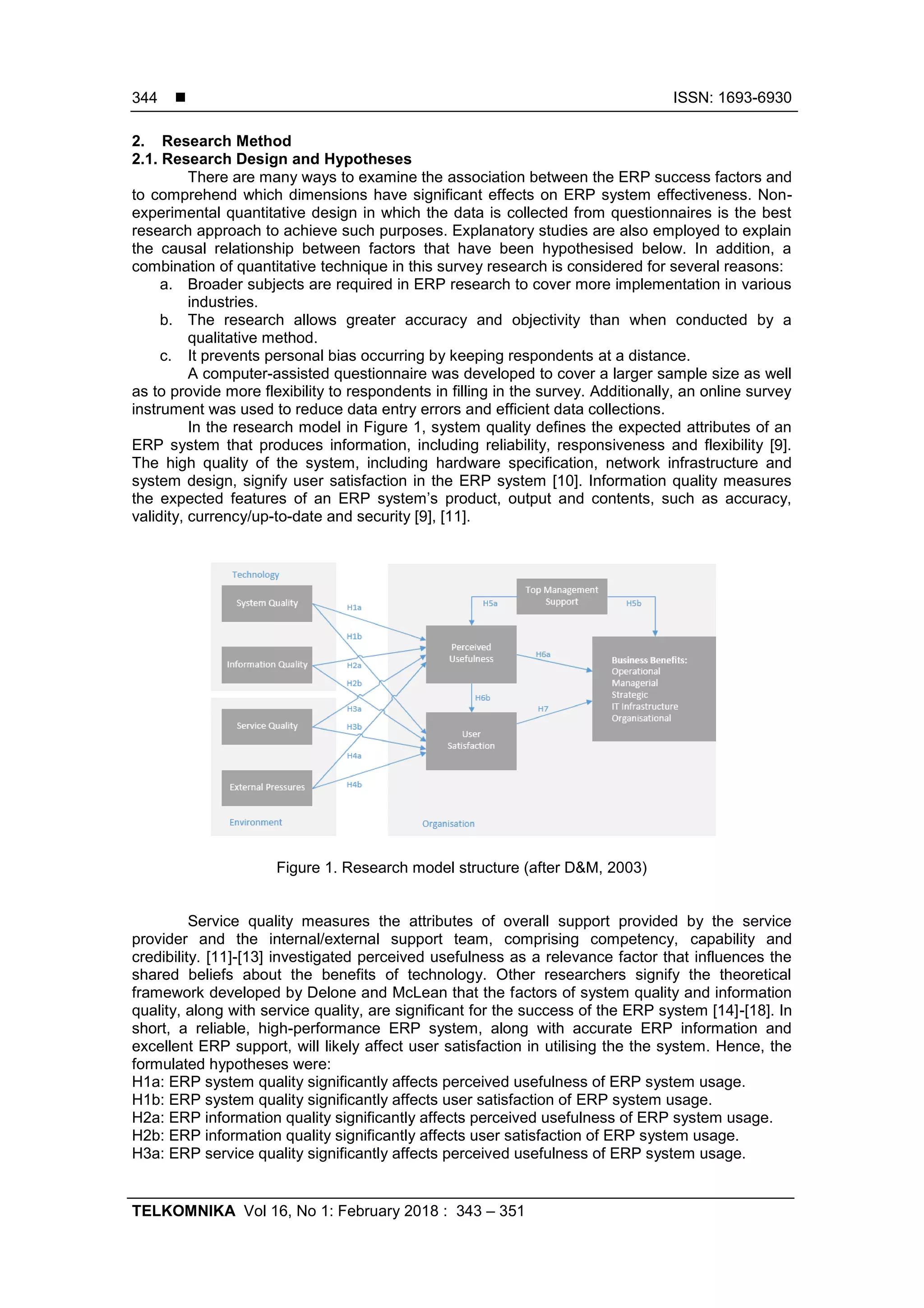 Measuring Enterprise Resource Planning (ERP) Systems Effectiveness in Indonesia | PDF
