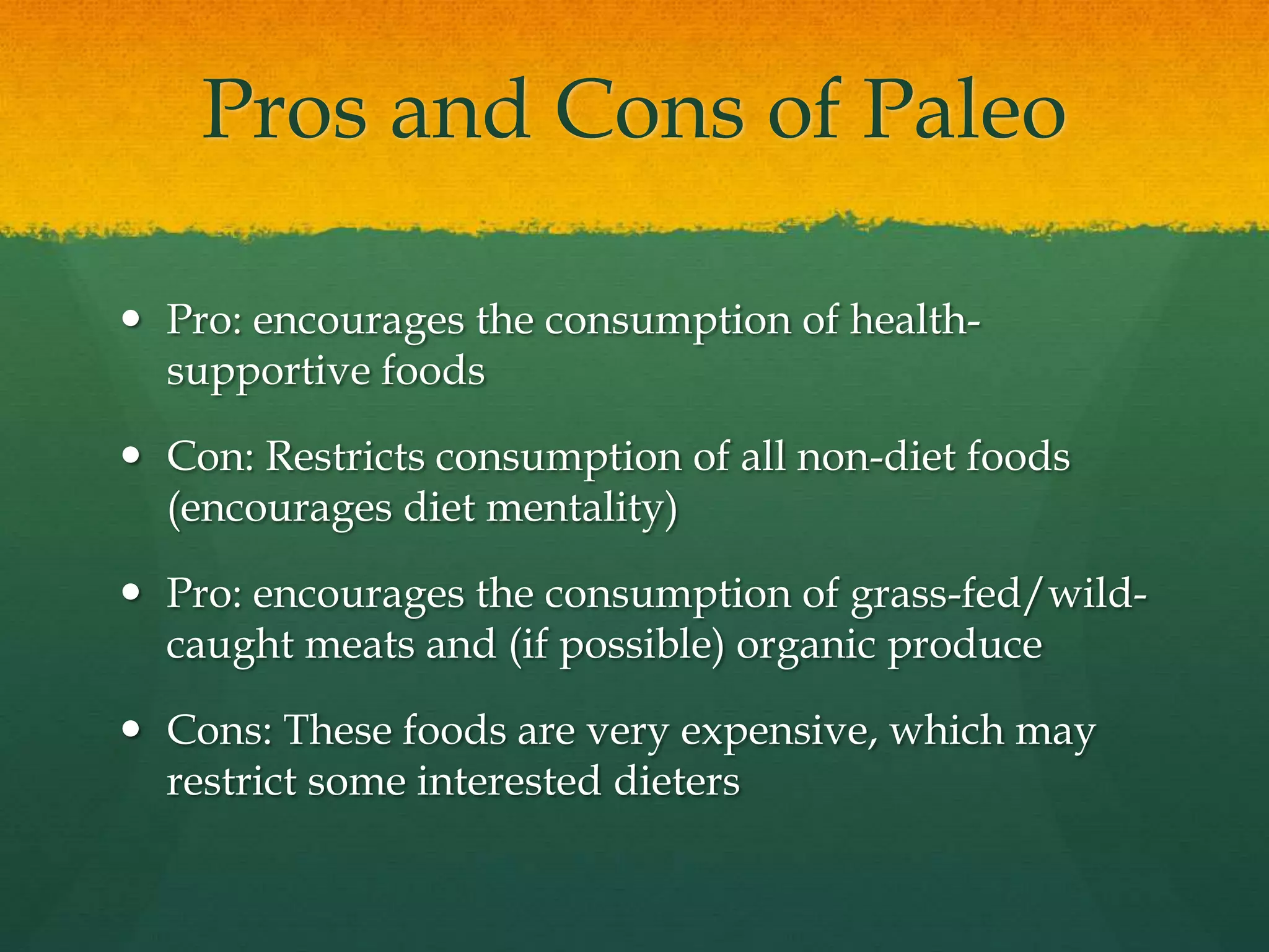 Paleo Diet | PPTX