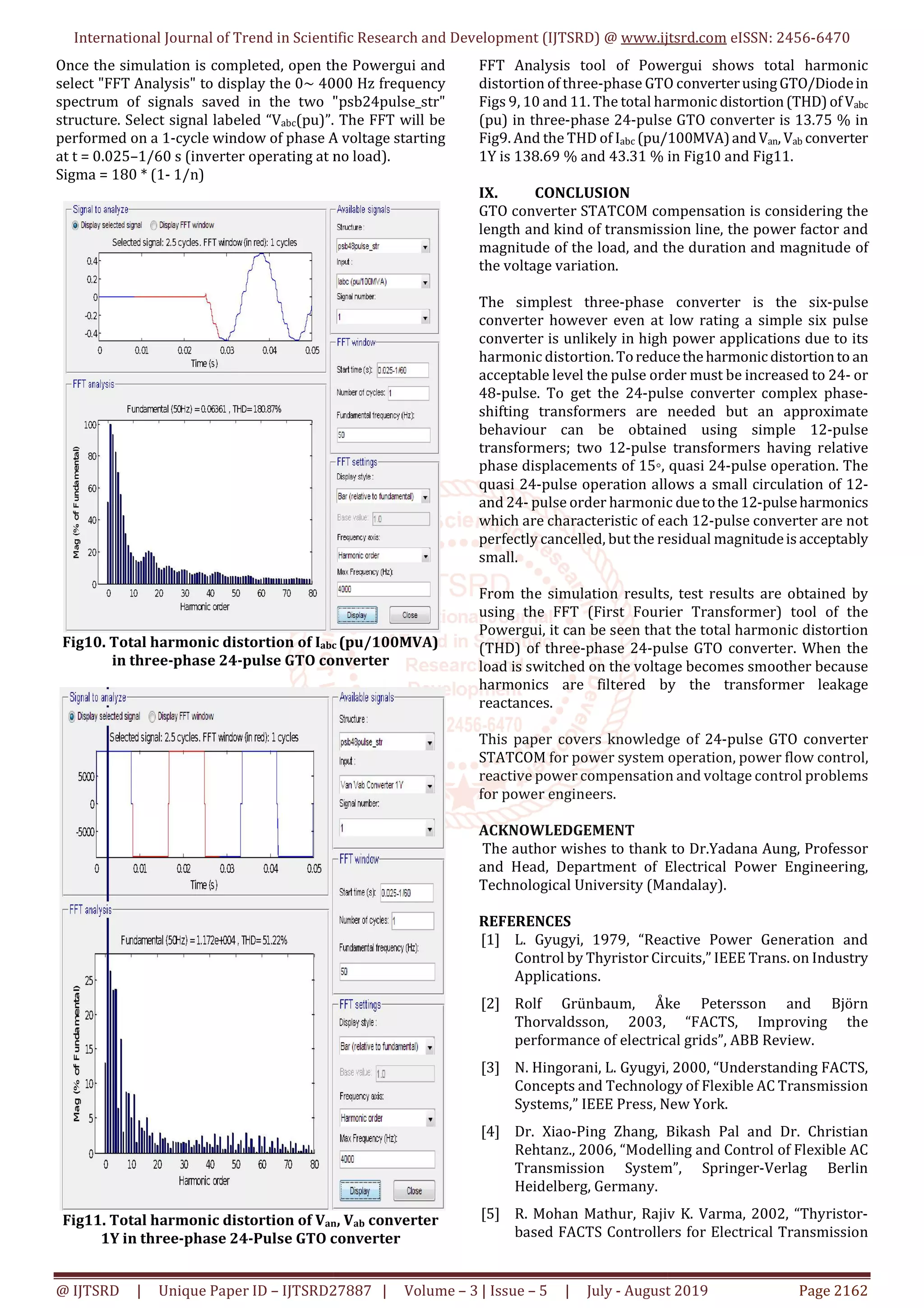 Simulation of 3 Phase, 24 Pulse GTO Converter for Flow Control of ...