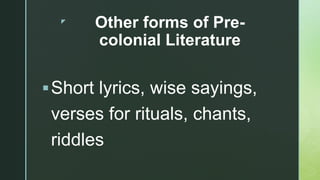 416011577-Various-Dimensions-of-Philippine-Literary-History-From-Pre ...
