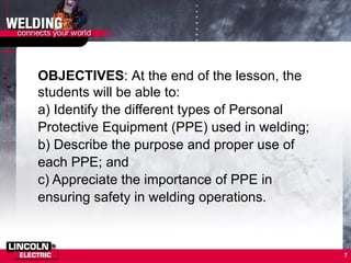 Comprehensive Guide to Personal Protective Equipment in SMAW Welding ...
