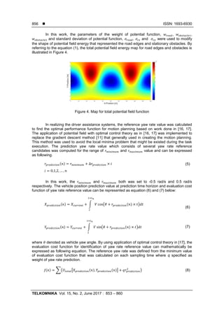 Potential Field Based Motion Planning with Steering Control and DYC for ADAS | PDF