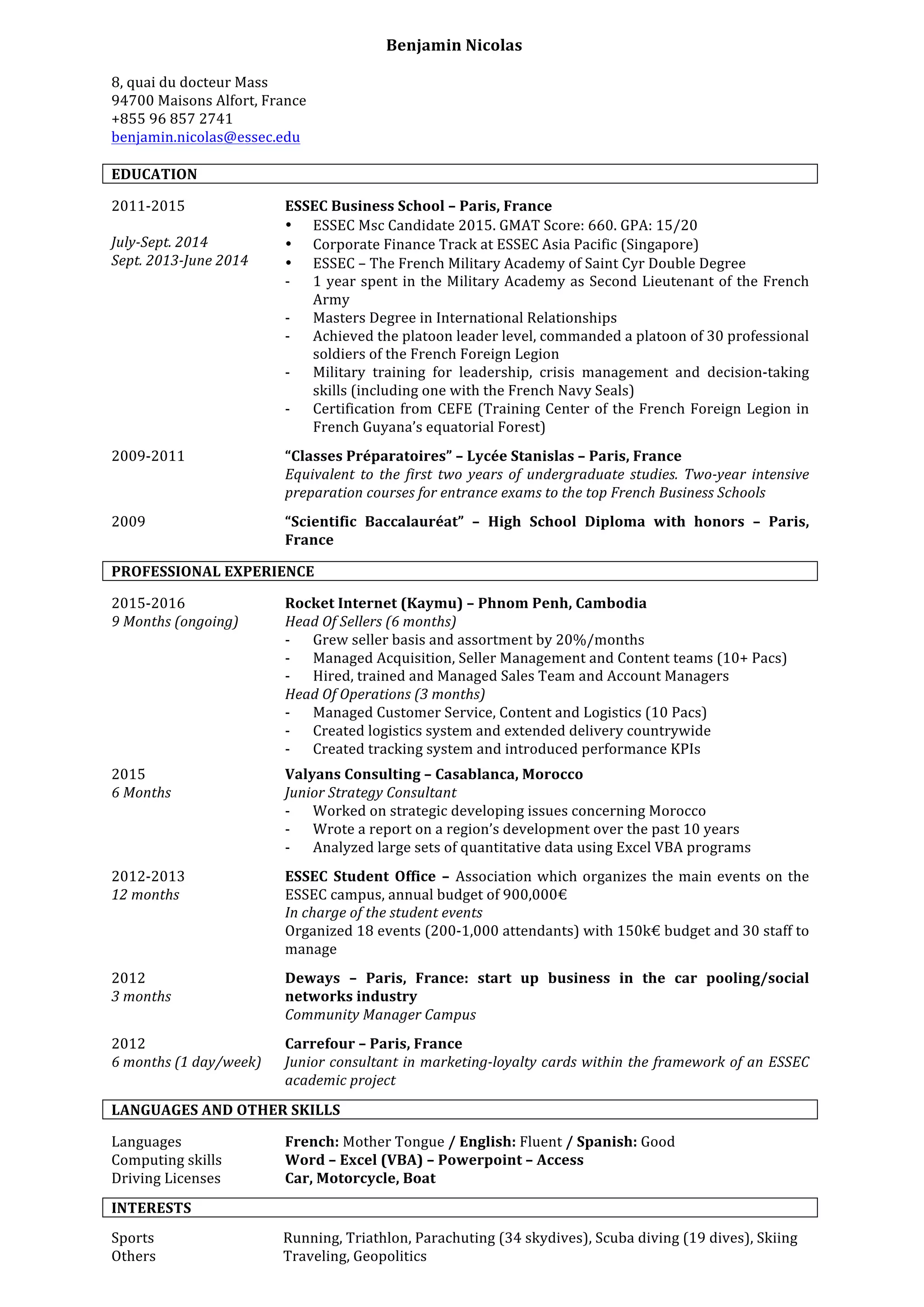 benjamin_NICOLAS_Resume | PDF
