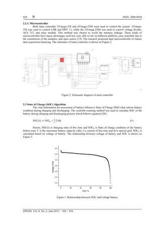 A Monitoring System of Battery LiFePO4 for Assessment Stand-Alone Street Light Photovoltaic ...