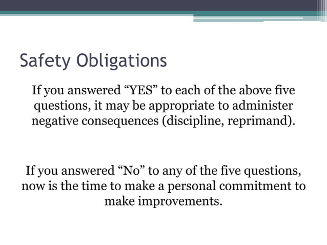 Leadership and Safety Management for MHE Operations | PPSX