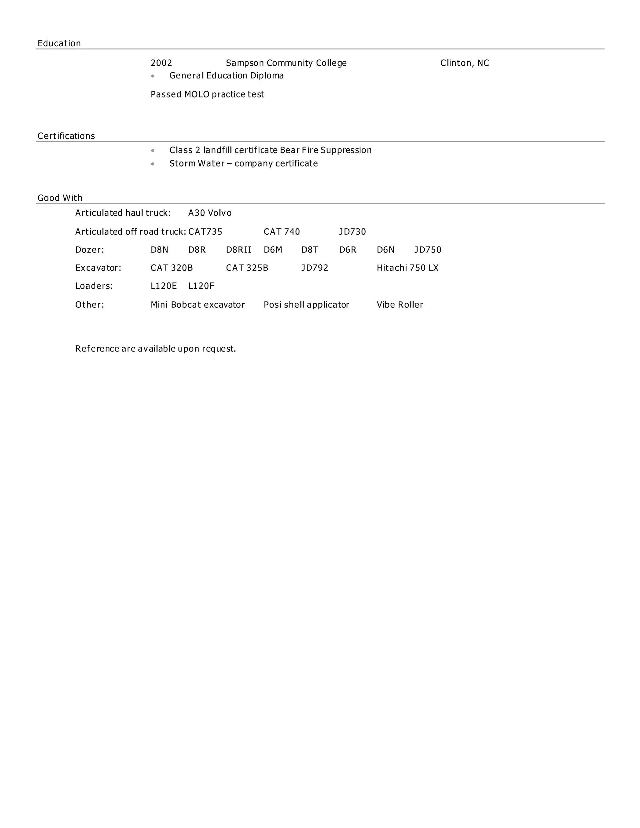 Erik J Rangel Resume | PDF