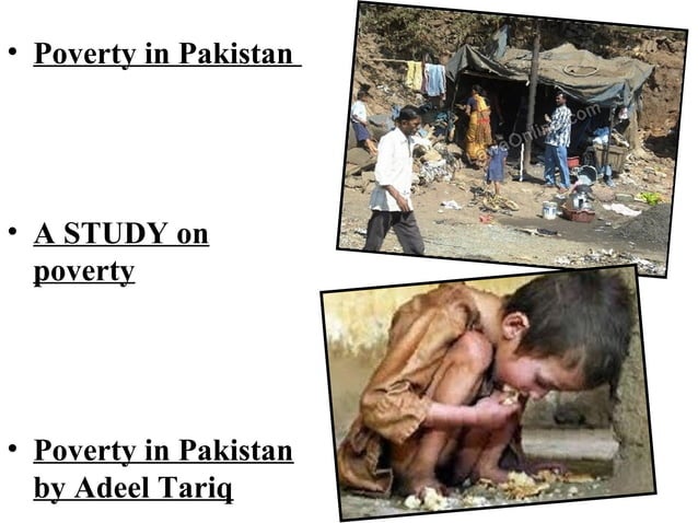 POVERTY IN PAKISTAN | PPT